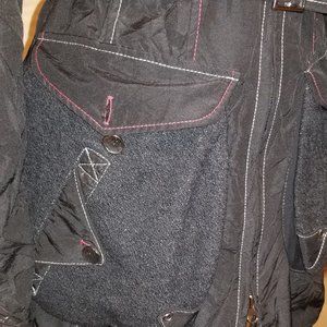 Nexx | Jackets & Coats | Nexx Rare Black Red Jacket Coatblazer Dress ...